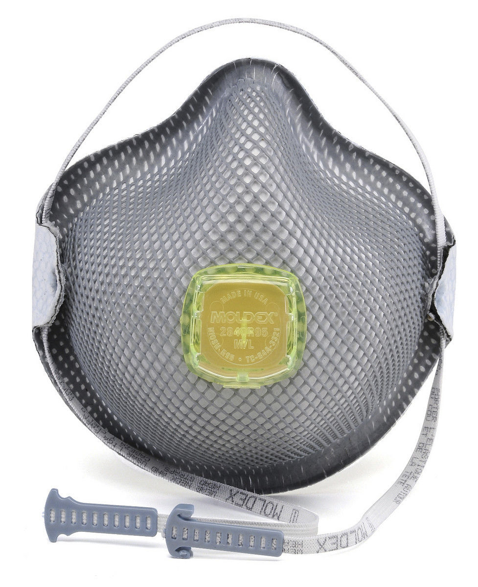 Disposable respirator - 2840R95 series - Moldex-Metric europe - R95 ...