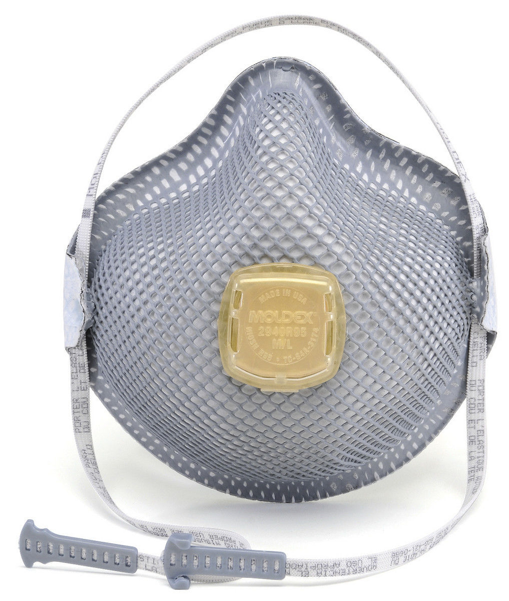 Disposable respirator - 2940R95 - Moldex-Metric europe - R95 / with ...