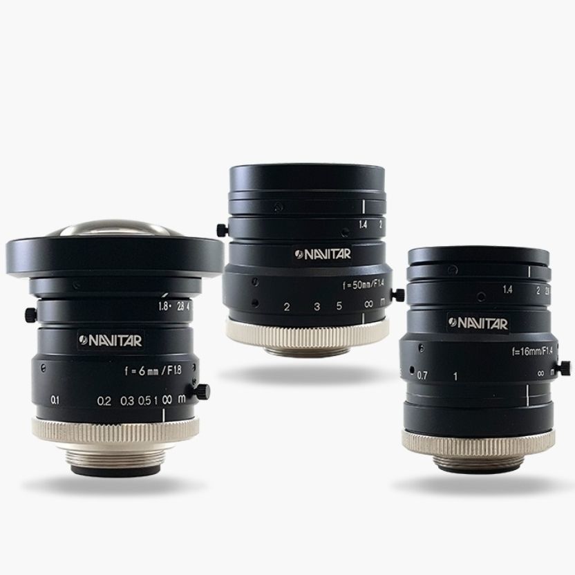 Zoom camera objective - NMV series - Navitar - wide-angle / machine ...