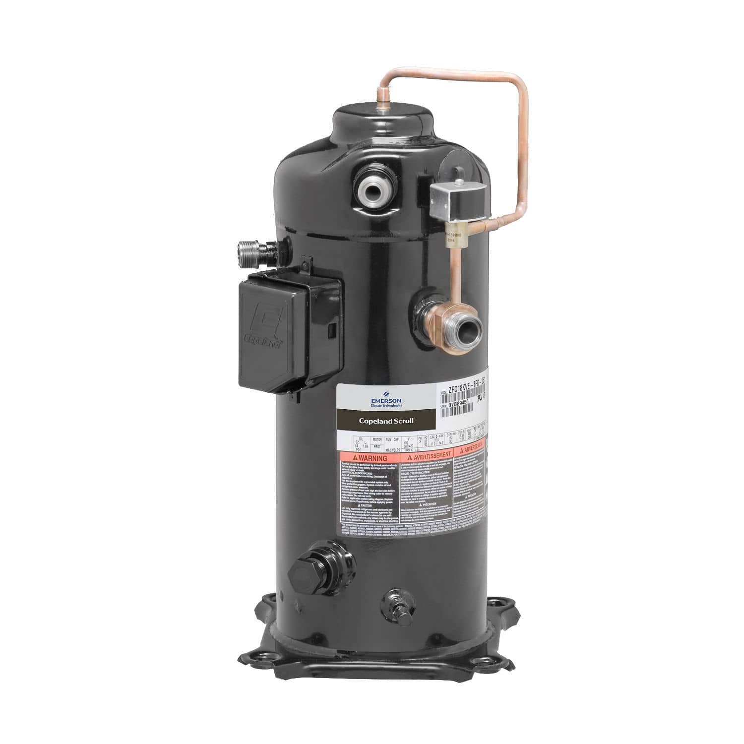 Hermetic refrigeration compressor - ZFD - Emerson Commercial ...