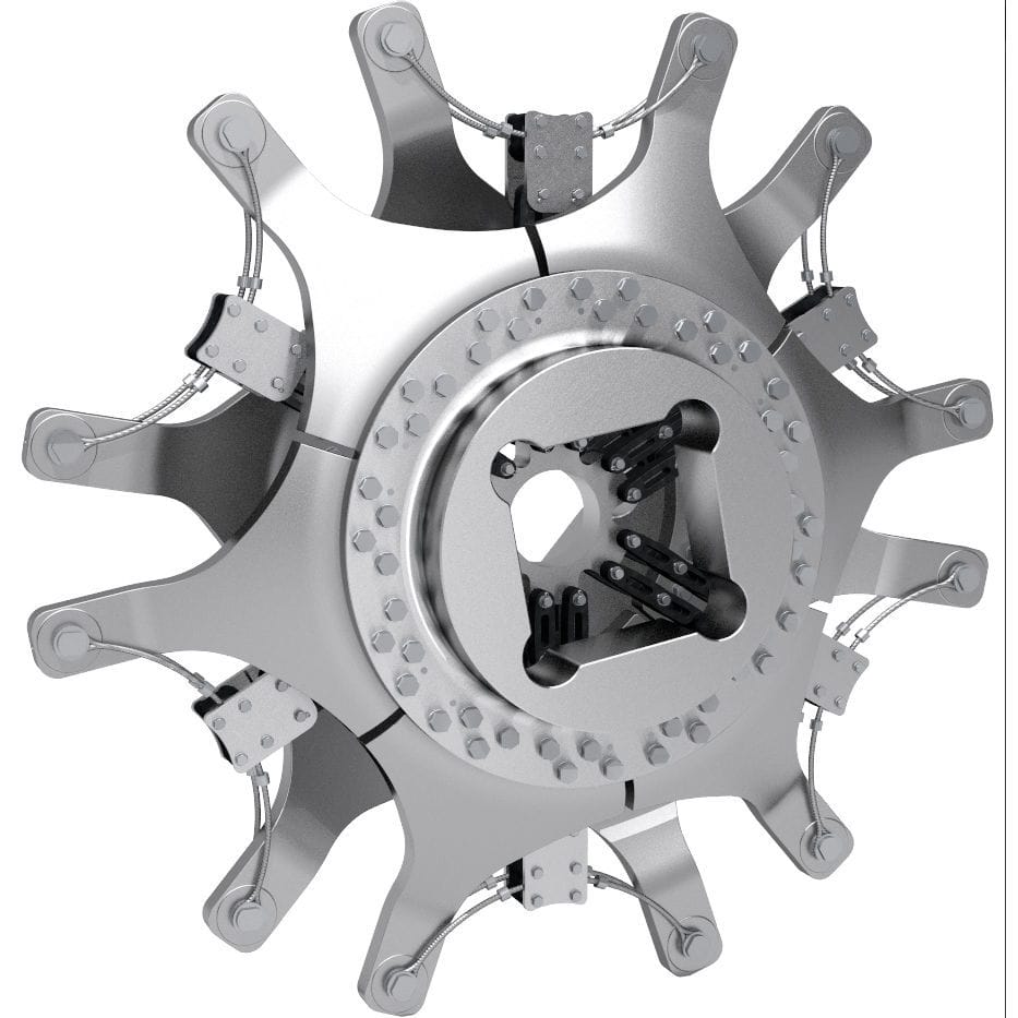 Torsionally flexible coupling - SGF GmbH & Co. KG - shaft / parts / large