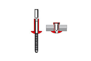 Blind rivet - Huck Magna-Lok® - Arconic - countersunk head / aluminum ...