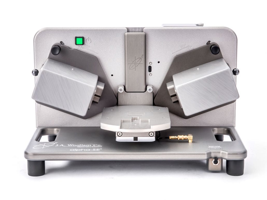 Spectroscopic ellipsometer - alpha-SE - J.A. Woollam Co.