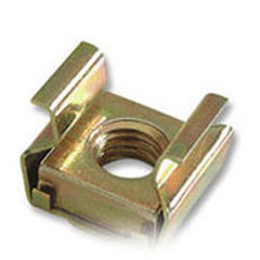 Crimp nut - AMECA - square / cage / stainless steel