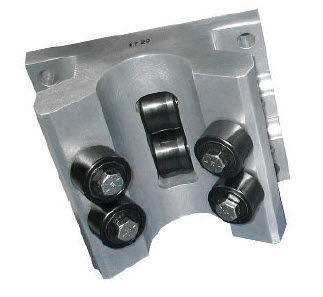 Roller linear guide - LM76 Linear Motion Bearings - high moving speeds ...