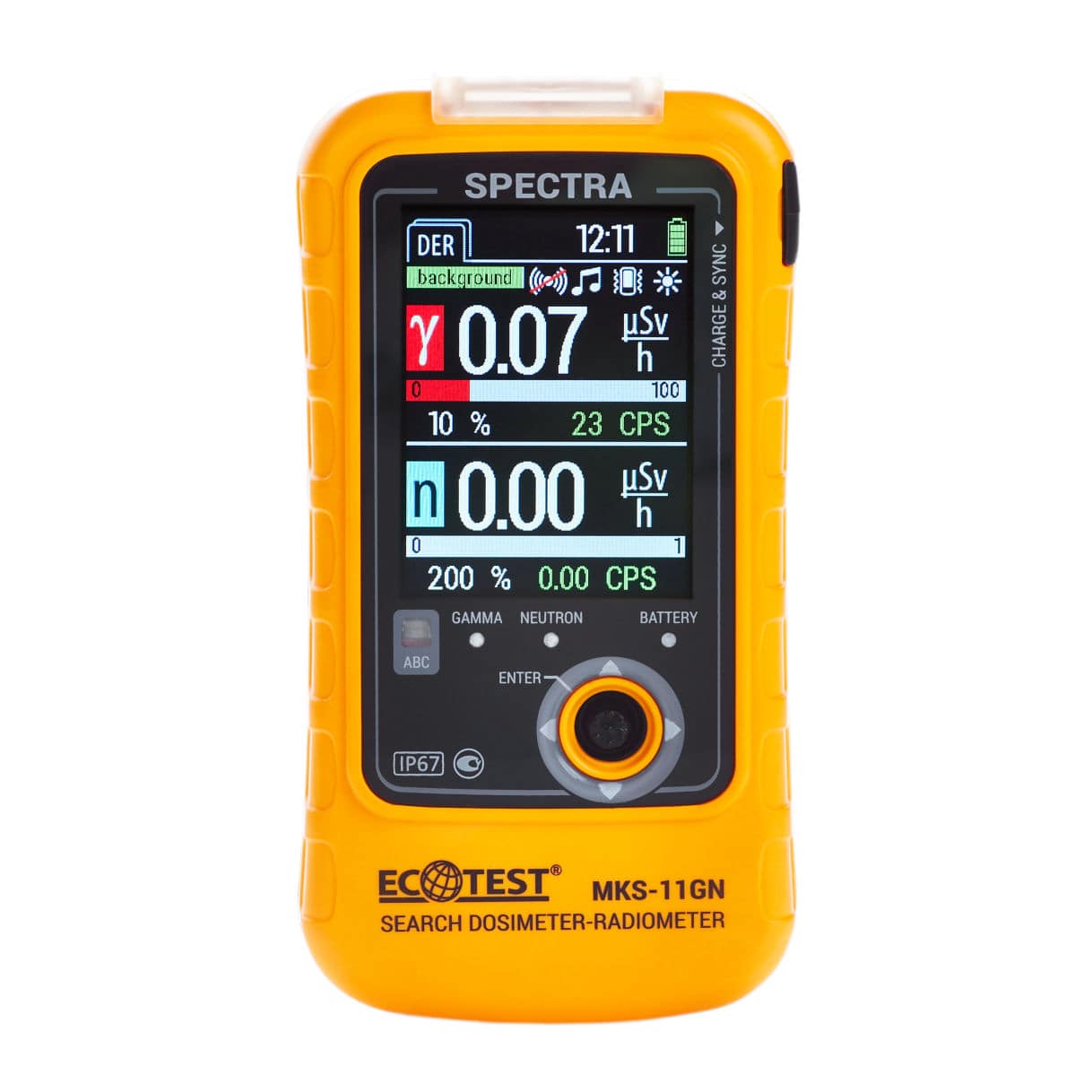 Gamma dosimeter - MKS-11GN SPECTRA - Sparing-Vist Center - X-ray ...