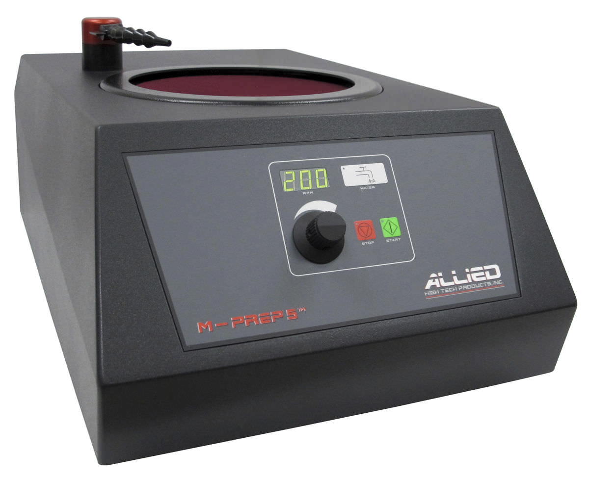 Sample preparation grinding polishing machine - 10 - 500 rpm | M-Prep 5 ...