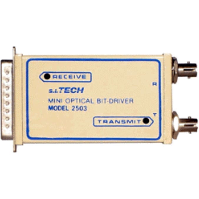 Fiber optic modem - 2503 - S.I. Tech, Inc. - DIN rail / standard ...