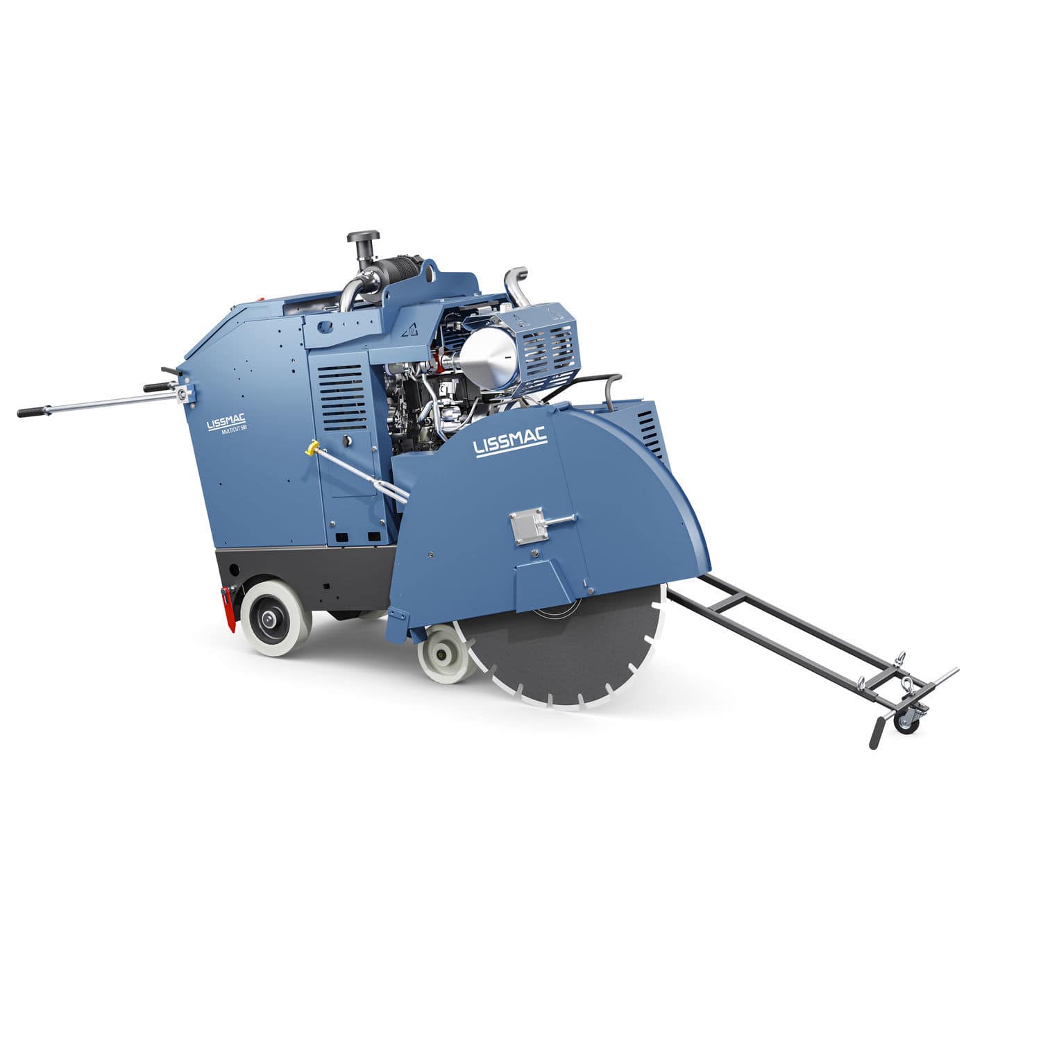 Floor saw - MULTICUT 580 - LISSMAC Maschinenbau GmbH - vertical / for ...