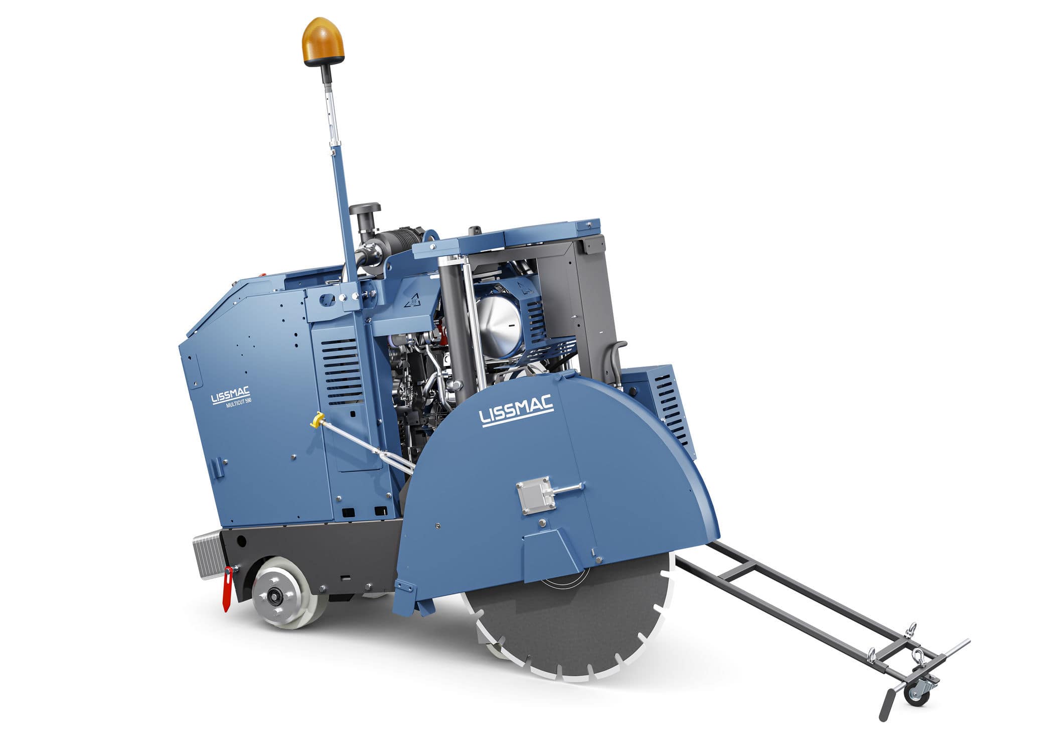 Floor saw - MULTICUT 590 - LISSMAC Maschinenbau GmbH - vertical / for ...