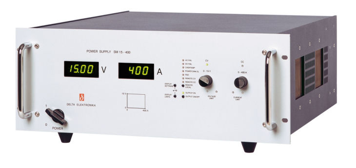 AC/DC power supply - 6 000 W, 15 - 600 V, 10 - 400 A | SM 6000 series ...