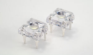 White LED - SLM-P0315 series - Plus Opto - round / square / through-hole