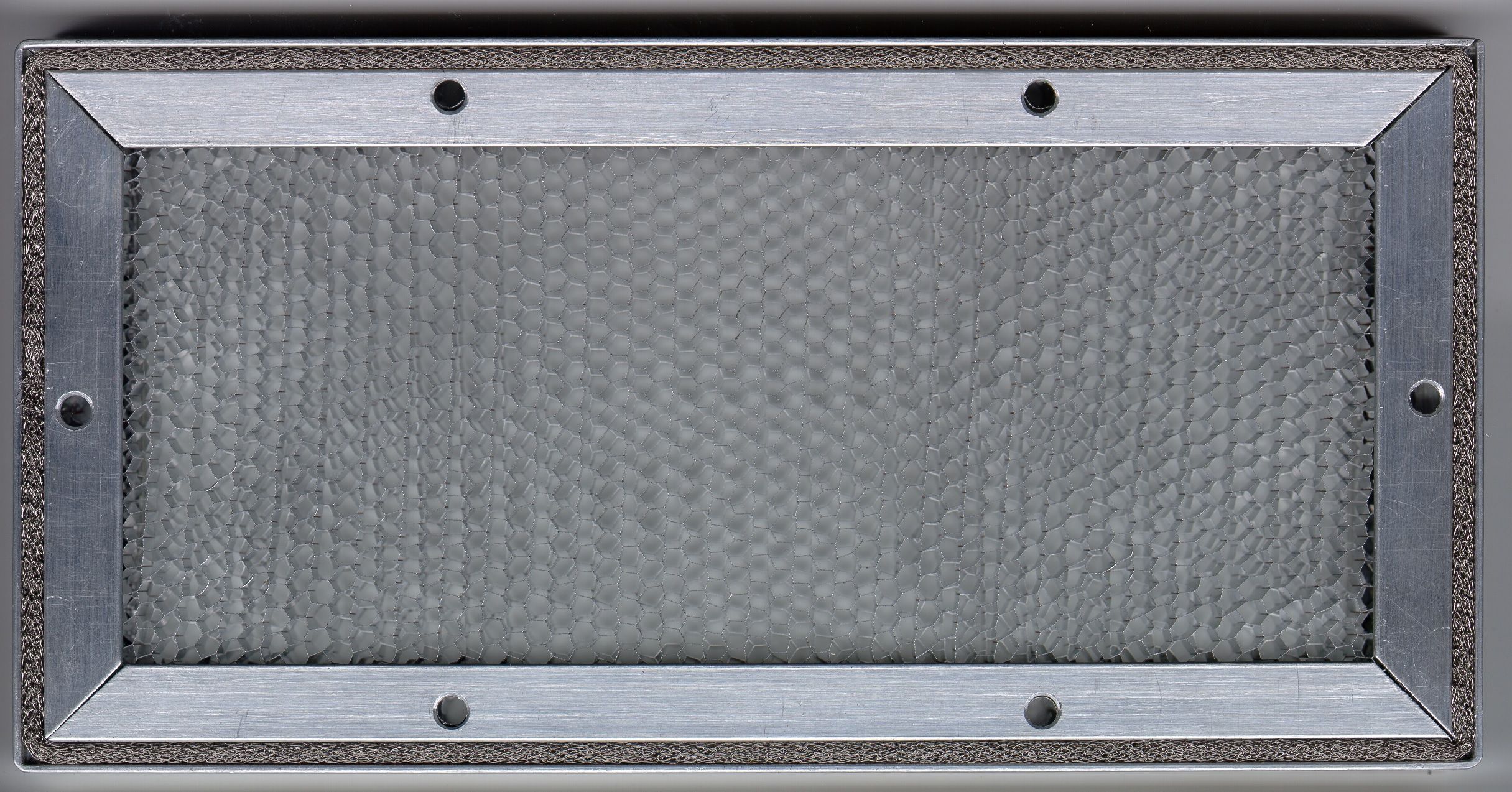 Honeycomb ventilation grill - Temas Engineering - stainless steel ...