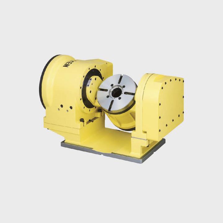 Motor-driven rotary table - 5AX-DD200BF2 - NIKKEN KOSAKUSHO - tilting ...