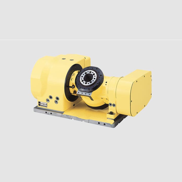 Motor-driven rotary table - 5AX-DD100AF - NIKKEN KOSAKUSHO - tilting ...