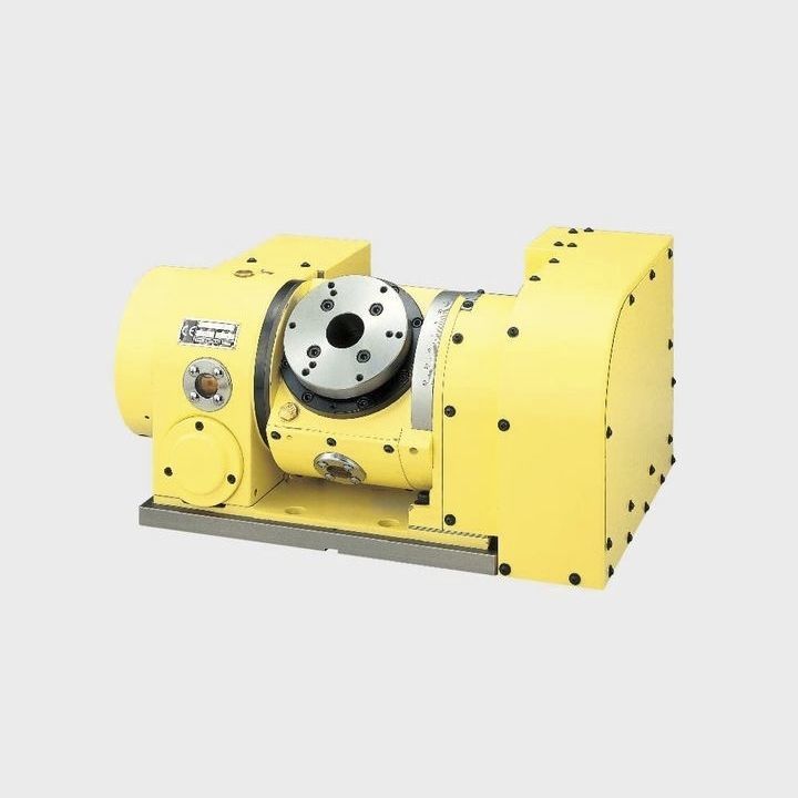Motor-driven rotary table - 5AX-130 - NIKKEN KOSAKUSHO - tilting ...