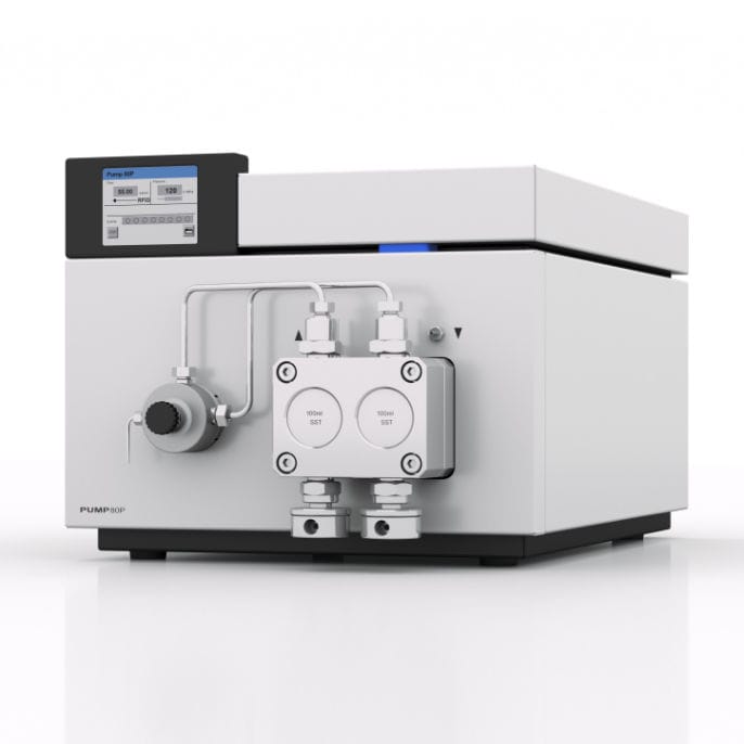 2-piston pump - BlueShadow 80P series - Knauer - for solvents ...