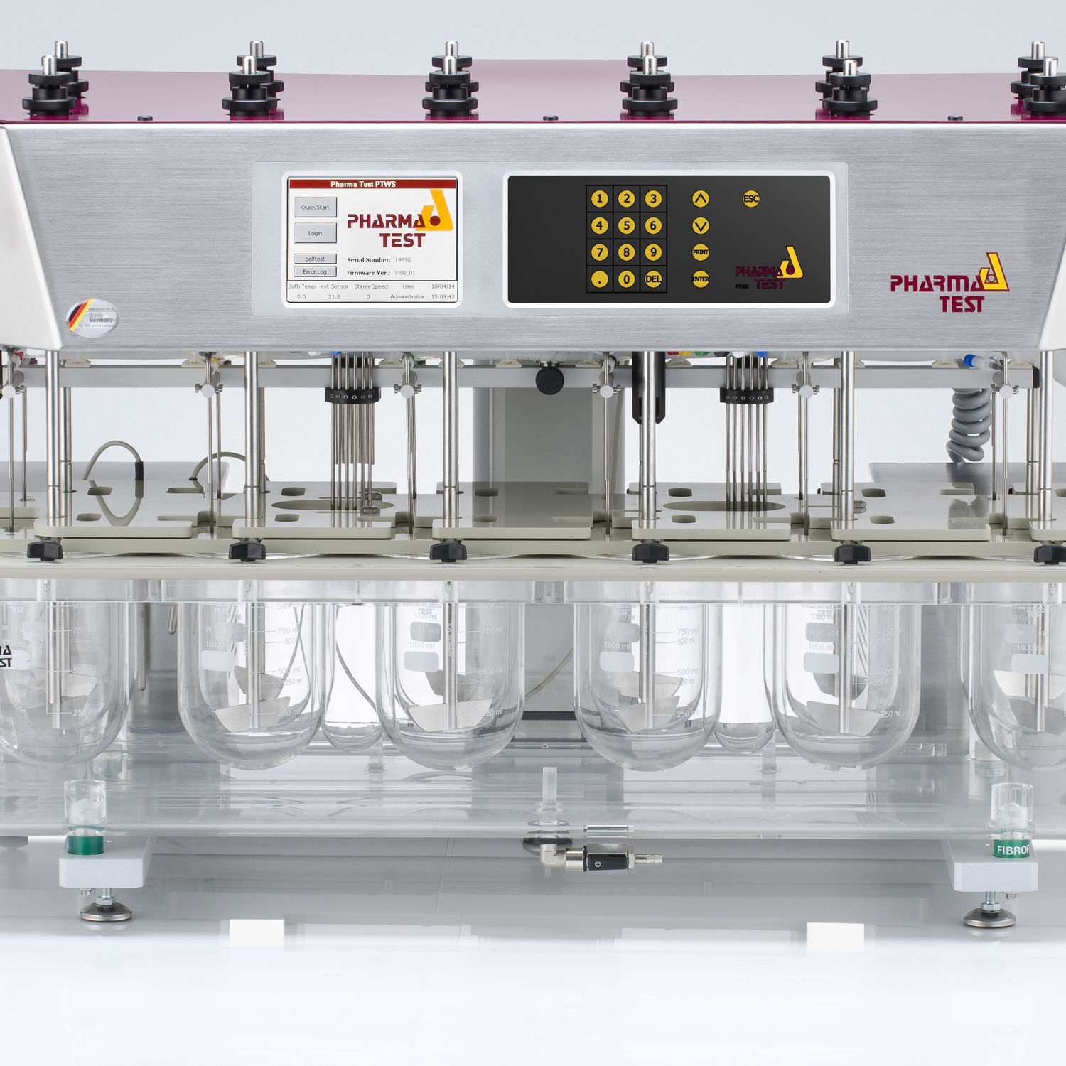 Dissolution tester - PTWS 1220 - Pharma Test Apparatebau AG - for ...