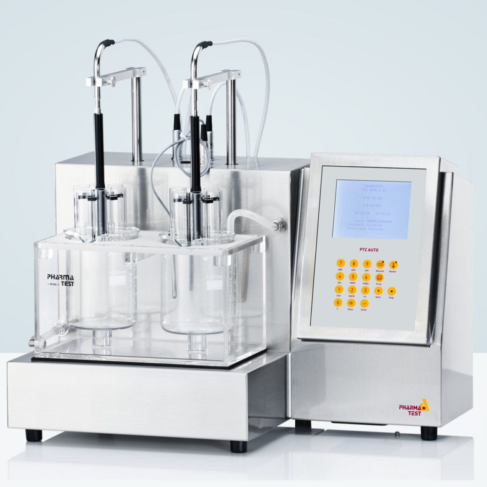 Fully-automatic testing device - PTZ AUTO EZ - Pharma Test Apparatebau ...