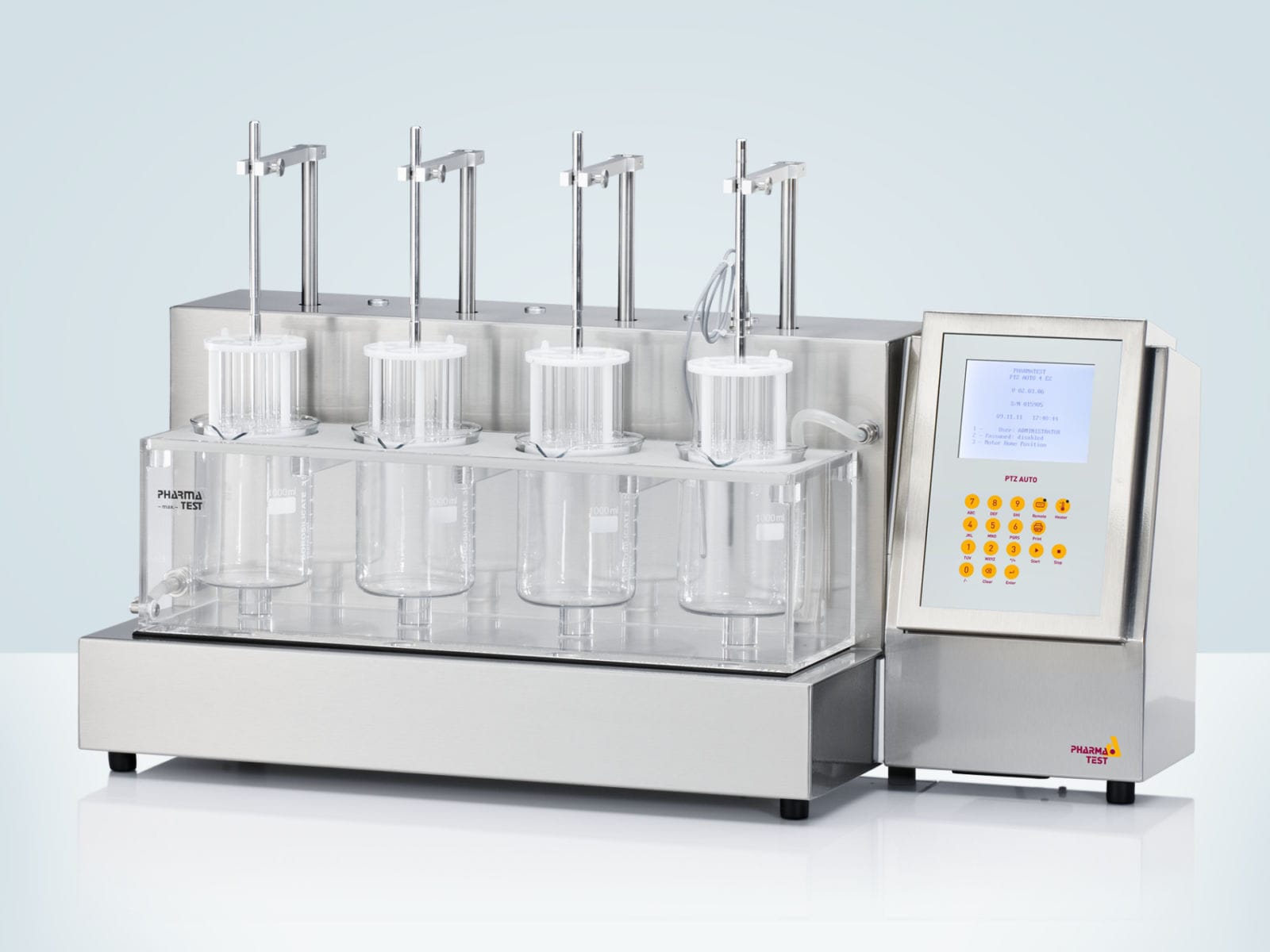 Semi-automatic testing device - PTZ AUTO - Pharma Test Apparatebau AG ...