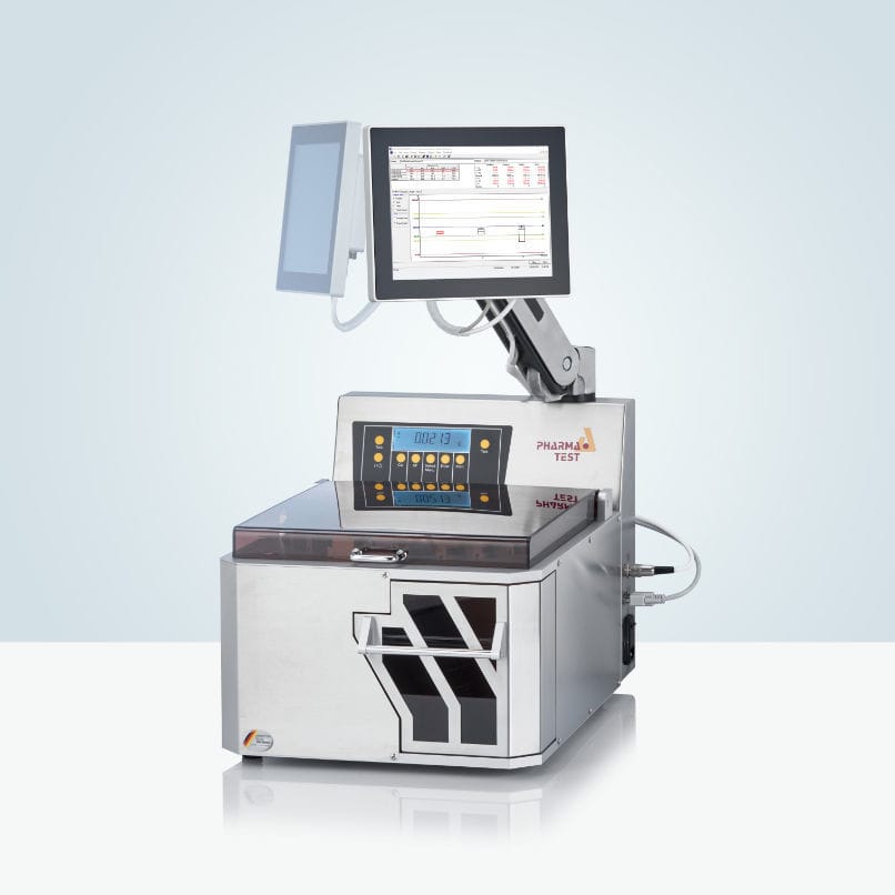 Hardness test equipment - WHT 4 - Pharma Test Apparatebau AG ...