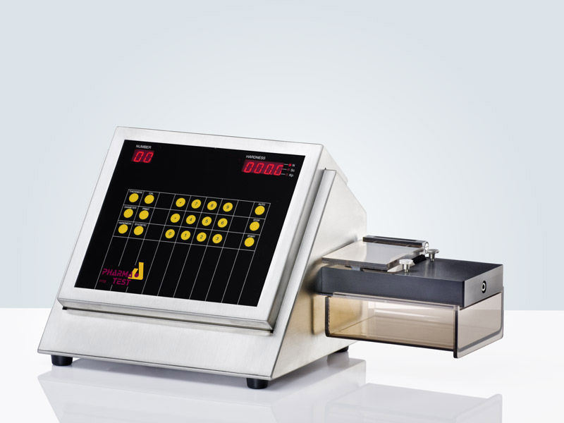 Universal hardness tester - PTB 111E - Pharma Test Apparatebau AG ...