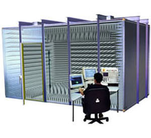 Anechoic test chamber - AMS-8100 - ETS Lindgren - antenna measurement ...