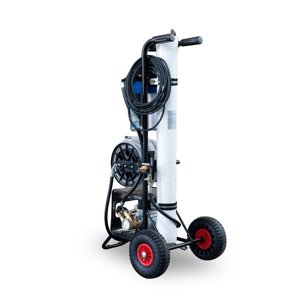 Mobile filtration system - PURA - IDROMATIC - activated carbon / water