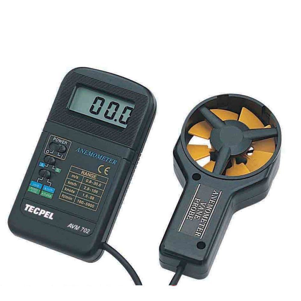 Vane anemometer - AVM-702 - Tecpel Co., Ltd. - digital / portable