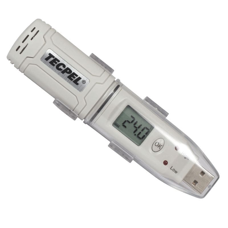 Temperature data logger - TR series - Tecpel Co., Ltd. - humidity / USB ...