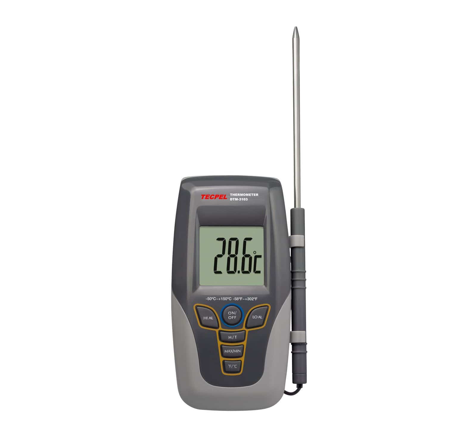 Probe thermometer - DTM-3103 - Tecpel Co., Ltd. - digital / °C / °F
