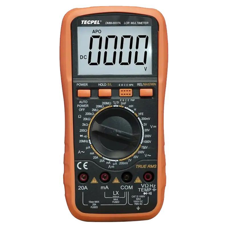Digital multimeter - DMM-8007A - Tecpel Co., Ltd. - portable ...