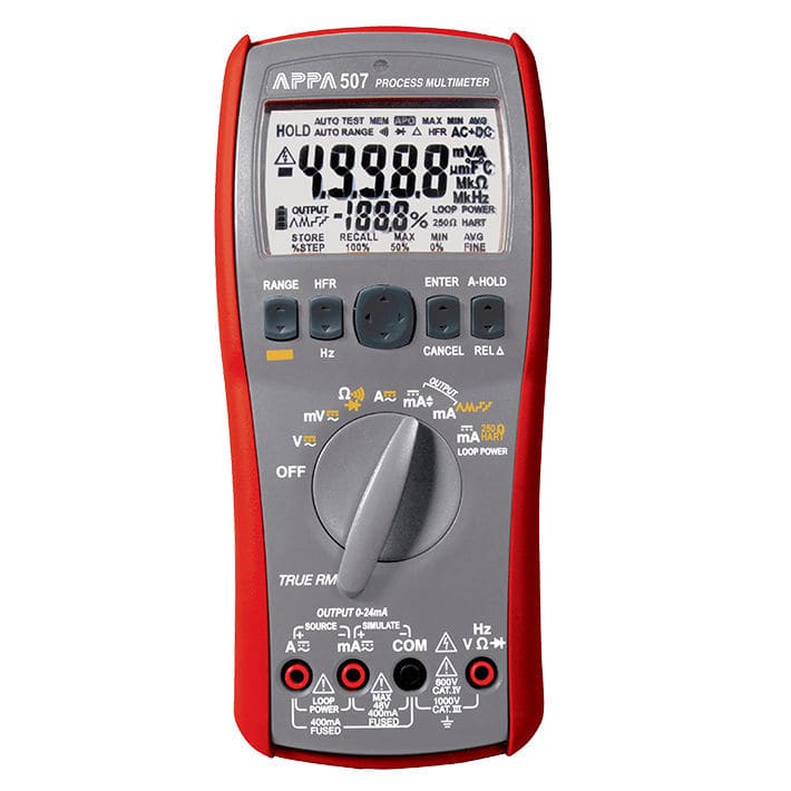 Digital multimeter - APPA-507 - Tecpel Co., Ltd. - portable / cat III / cat IV