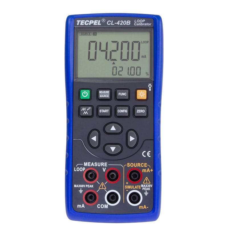 Loop calibrator - CL-420B - Tecpel Co., Ltd. - humidity / level / current
