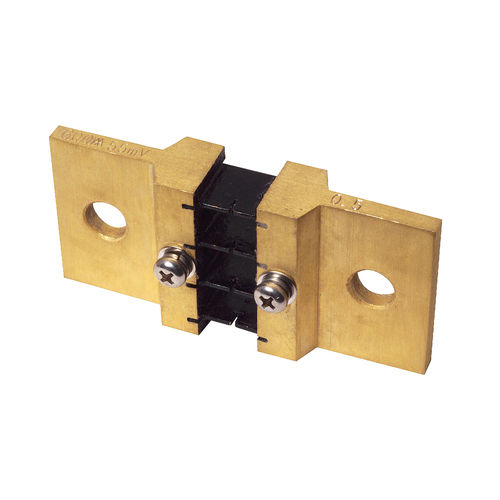 DIN rail shunt - S Series - Ohmite - brass
