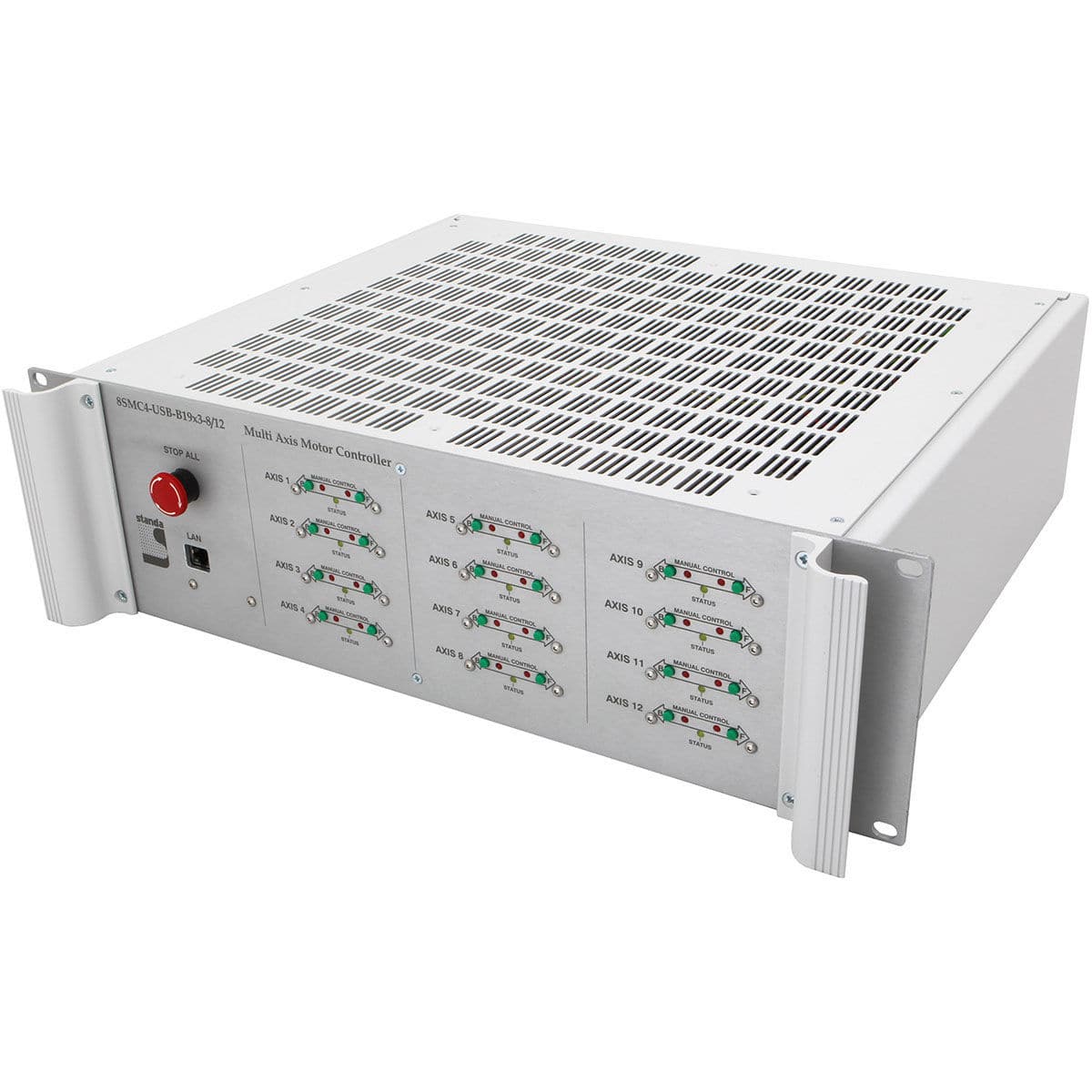 Multi-axis motion controller - 8SMC4 - Standa - DC / stepper / Ethernet