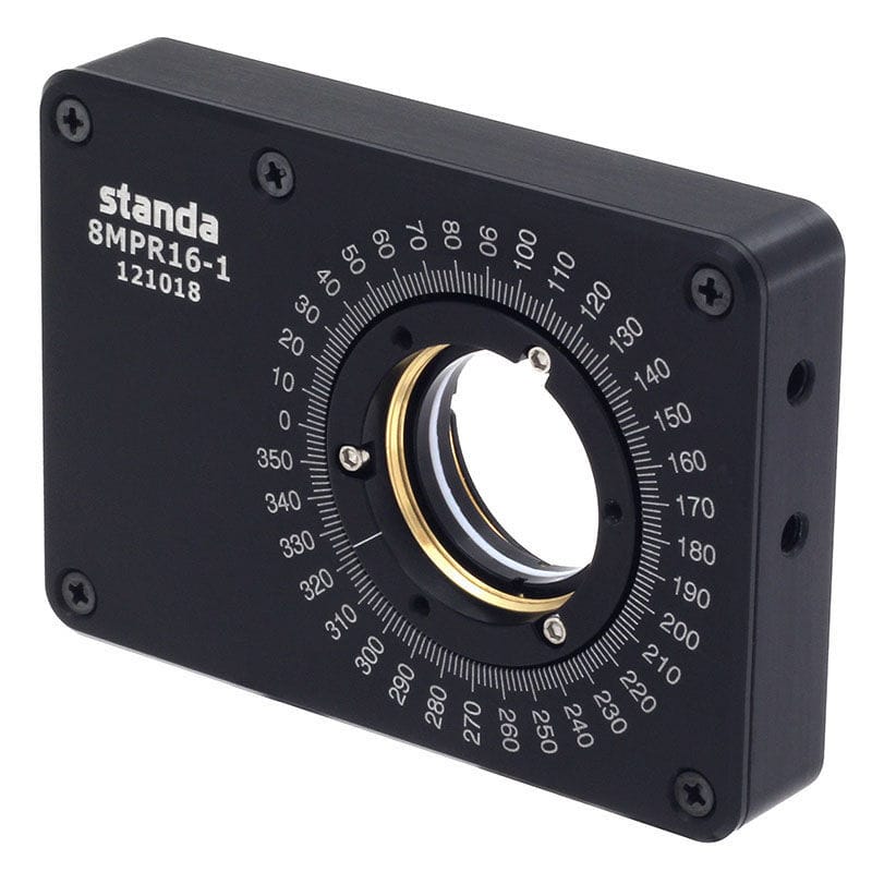 Rotary positioning stage - 8MPR16-1 series - Standa - motorized / 1 ...