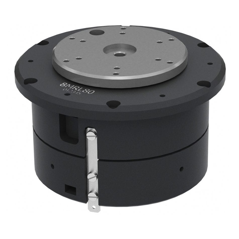 Direct-drive rotary table - 8MRL80-6 - Standa - motor-driven / vertical ...