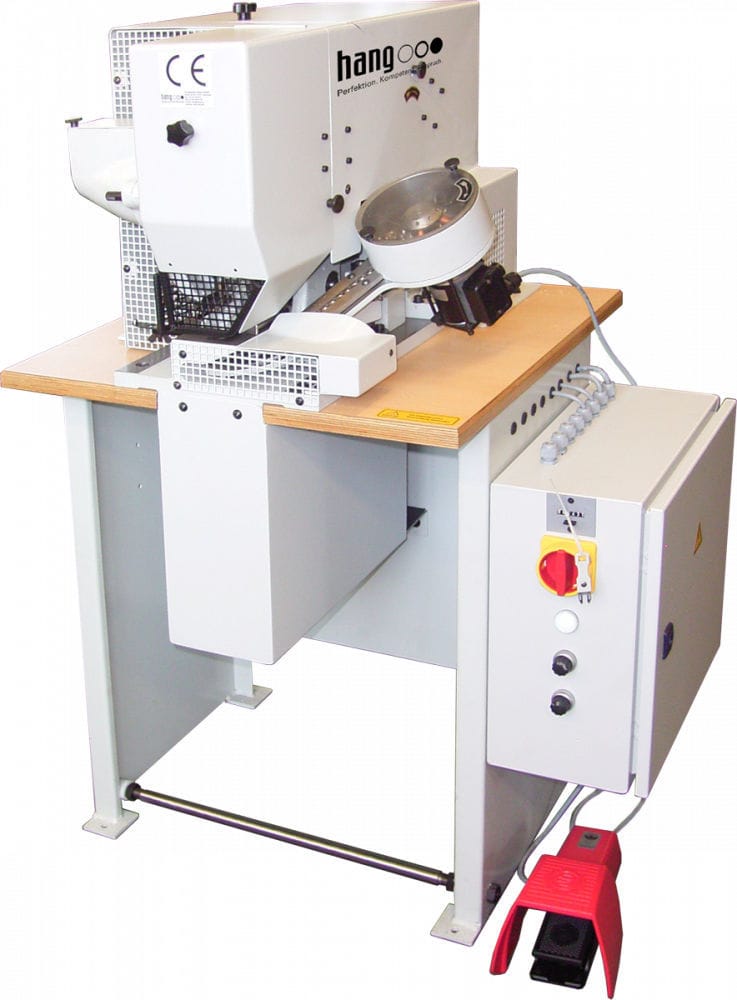 Electric eyeleting machine - 103-10 - Constantin Hang Maschinen ...