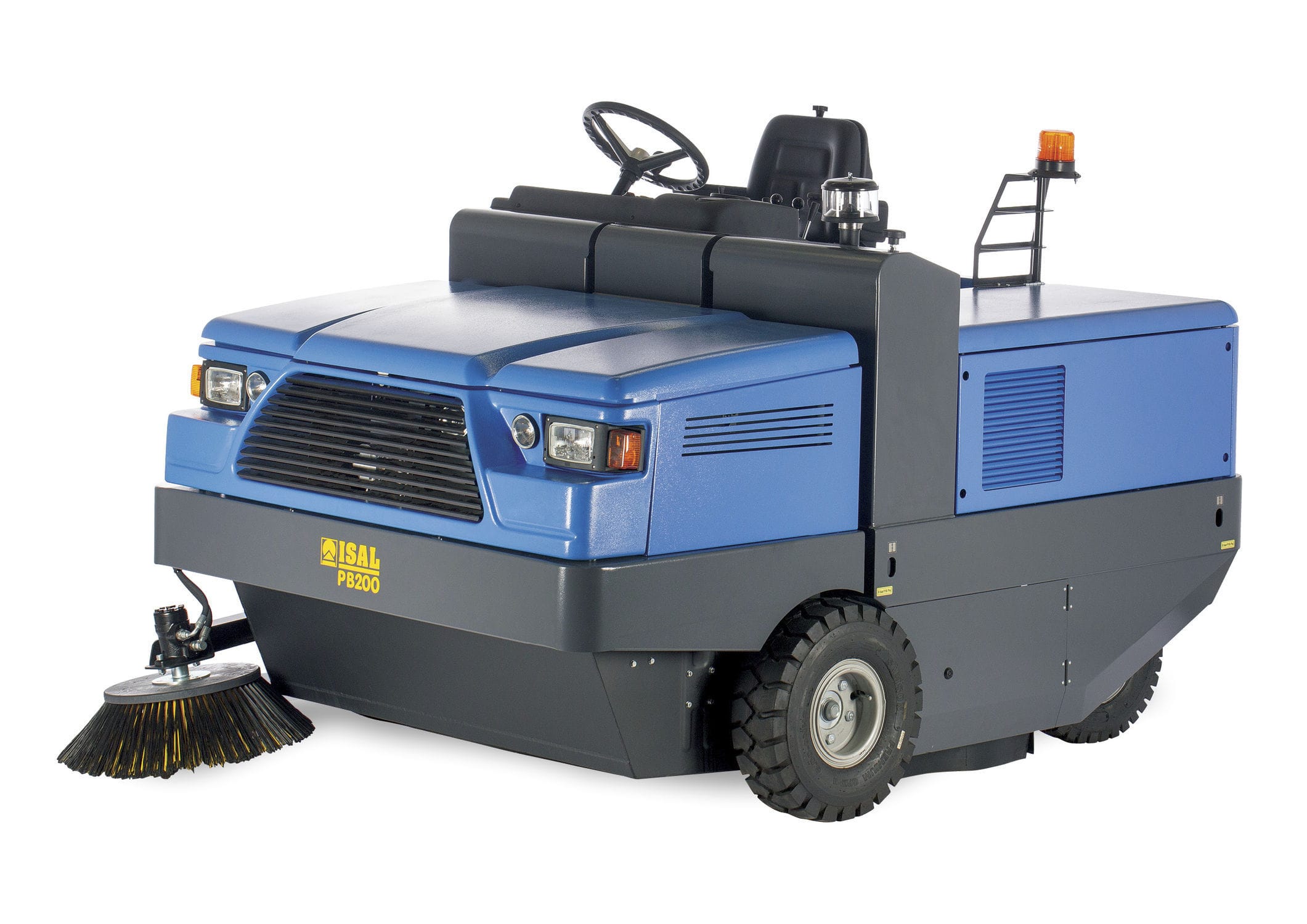 Ride-on sweeper - PB 200 D - PB 200 GPL - ISAL srl - diesel