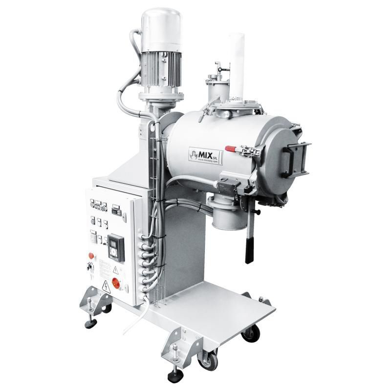 Laboratory mixer - MIX S.R.L. - dynamic / batch / solid/liquid