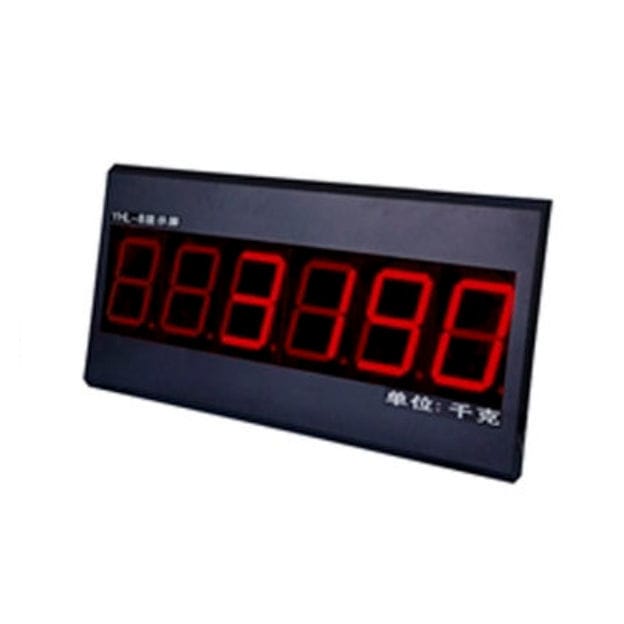 LED display weight display - YHL8 - Shanghai Yaohua weighing system co ...