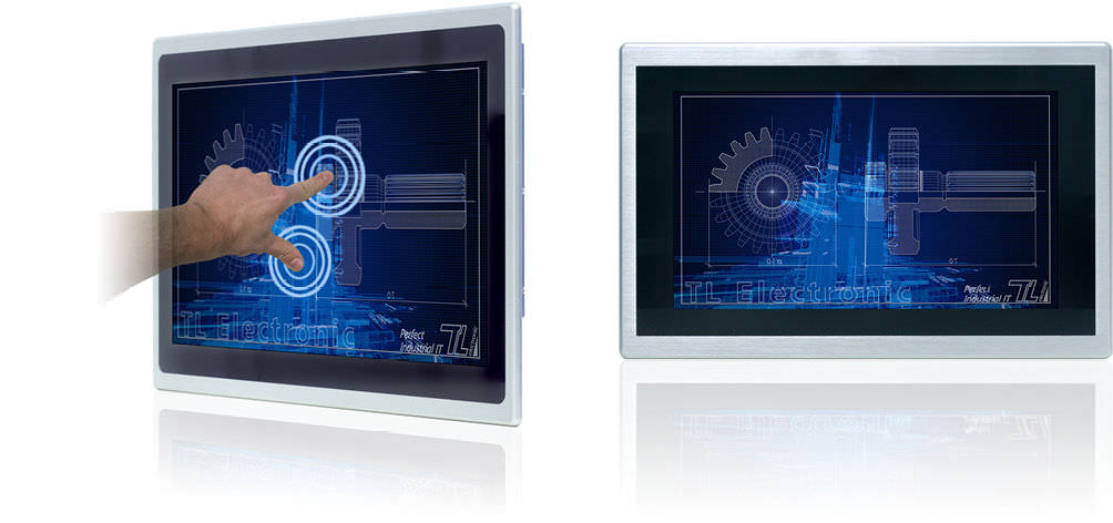 LCD monitor - WM-MTU series - TL Electronic - multitouch screen / 15 ...