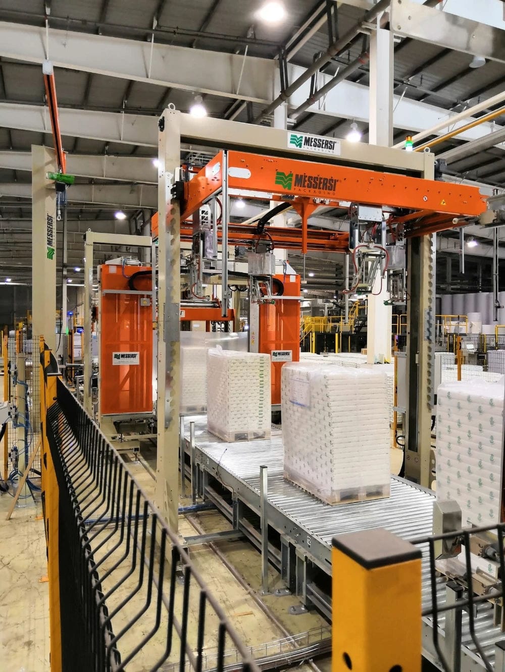 Paper packaging line - MESSERSI' PACKAGING - for logistics / for ...