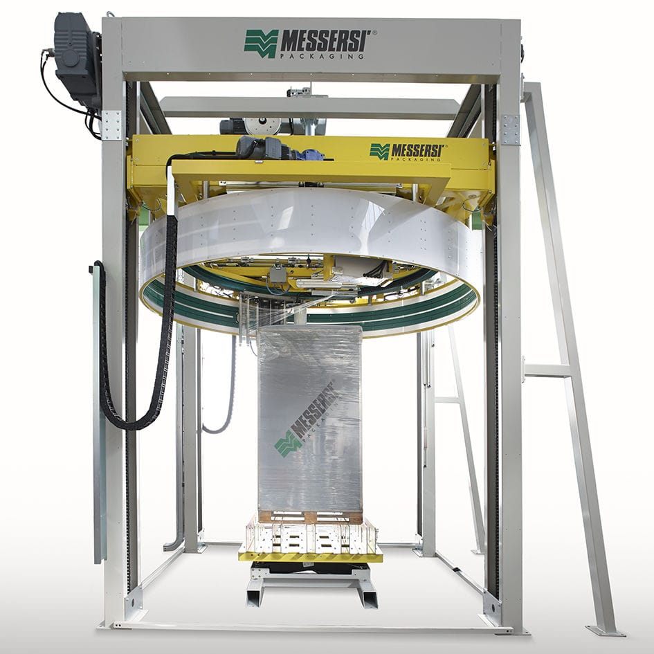 Rotary ring stretch wrapper - SATURNO - MESSERSI' PACKAGING - automatic