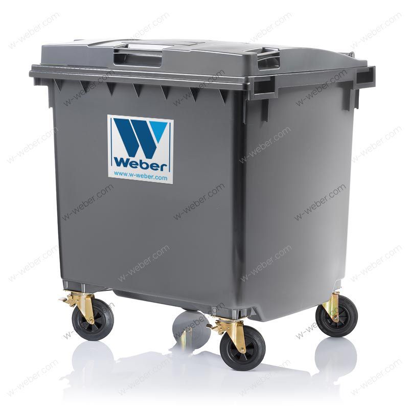 HDPE waste container - MGB 1100 L FL - Weber GmbH & Co. KG ...