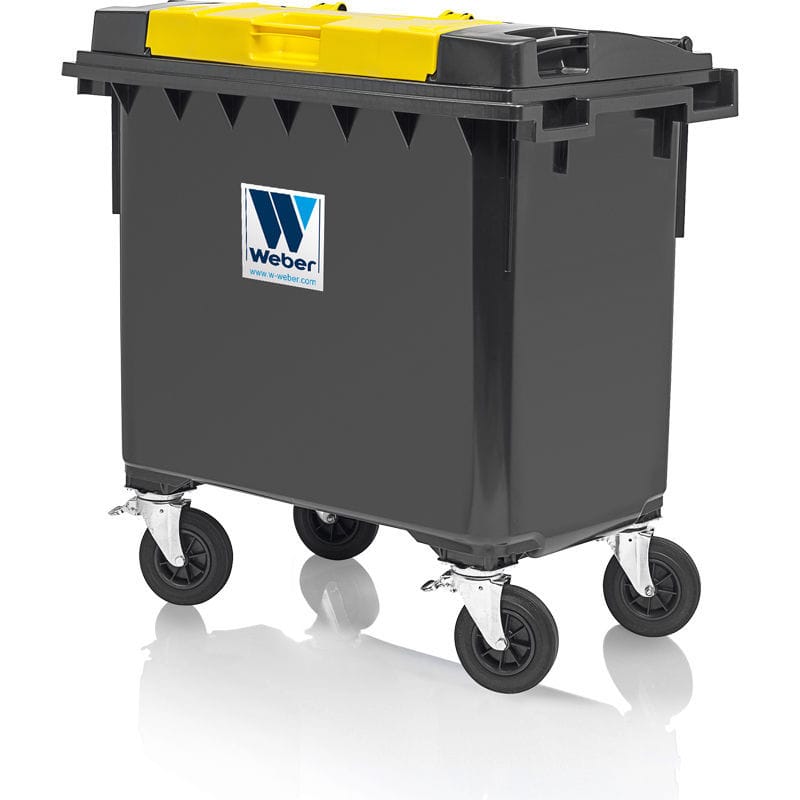 HDPE waste container - MGB 660 L FL LIL - Weber GmbH & Co. KG ...