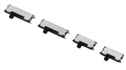 Slide switch - Mitsumi Electric - single-pole / electromechanical