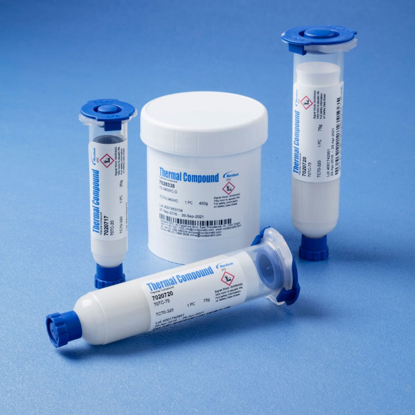 Thermal conductor paste - Nordson EFD - synthetic / for electrical ...