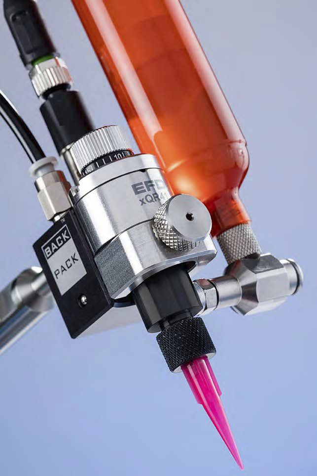 Needle dispensing valve - xQR41V series - Nordson EFD - precision